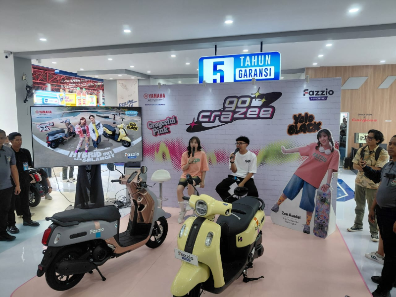 Yamaha Fazzio Hybrid Goda Konsumen Gen Z Pakai Dua Warna Baru - Moveroad.id